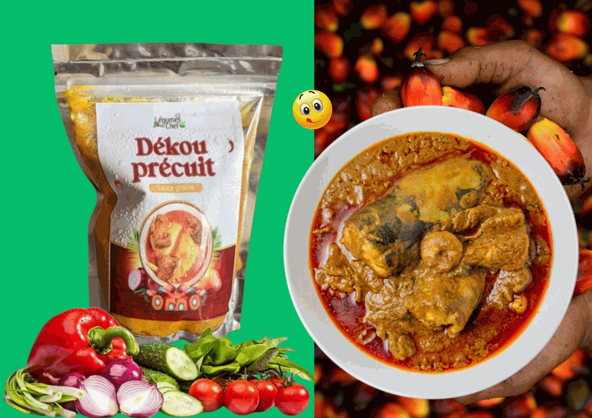 Sauce Dékou Togolaise | Légumes du Chef